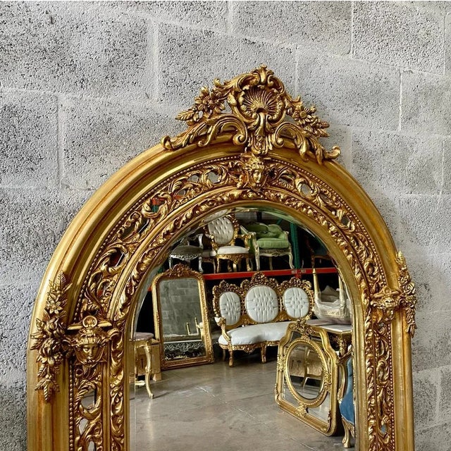 Vintage French Mirror Baroque Mirror | Chairish