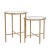 Tetro Oval Nesting Tables - Pair | Chairish