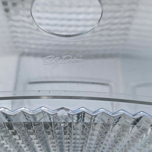 1980s Vintage Sally Designs Acrylic Lucite Textured Tissue Box Cover ...