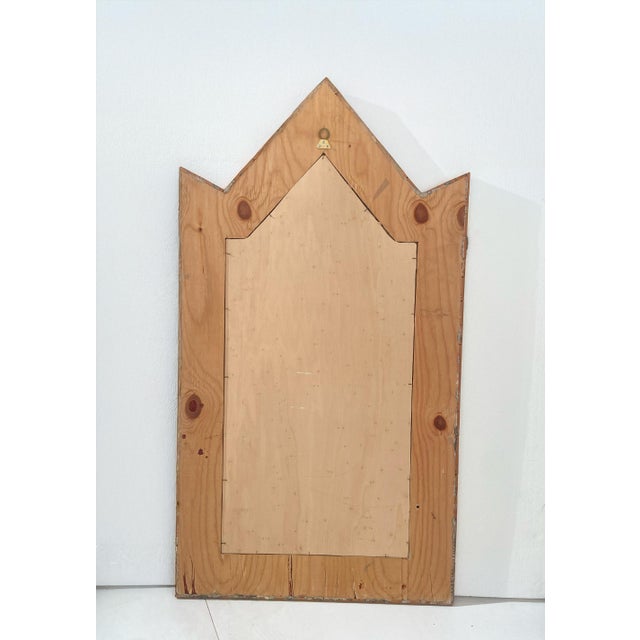 Decorative Wall Mirror with Blue Mosaic Frame, 2009 | Chairish
