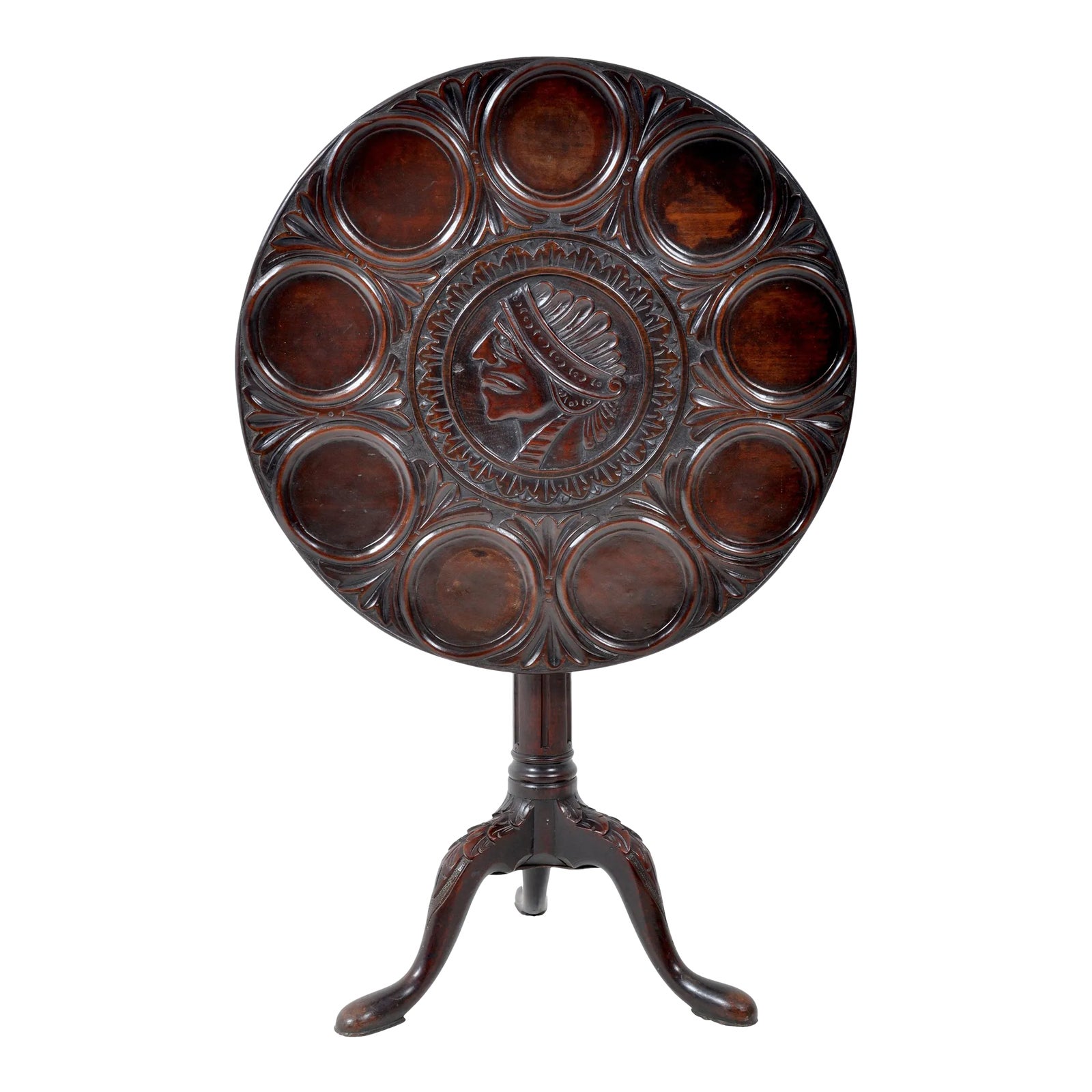 Antique American Federal Mahogany Tilt-Top Supper Table, circa 1790 ...