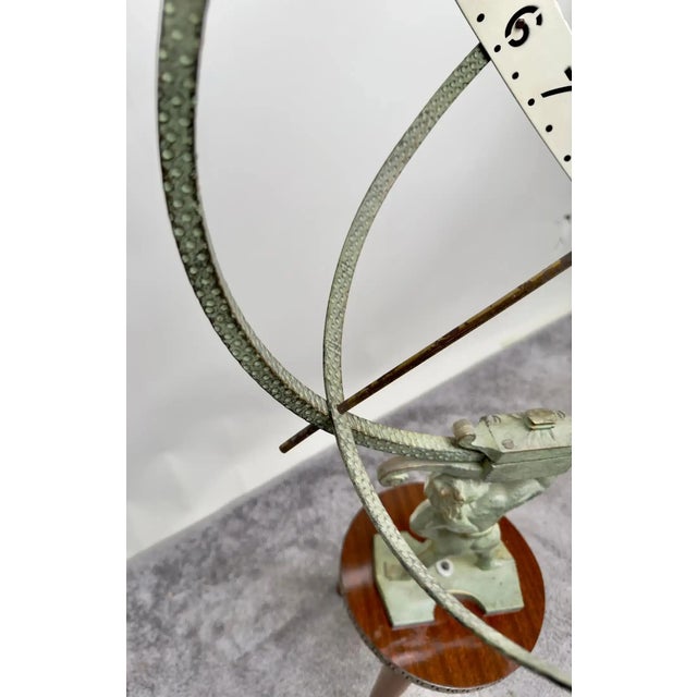 Vintage Swedish Sun Clock or Armillary Sun Dial Attributed to Sune ...