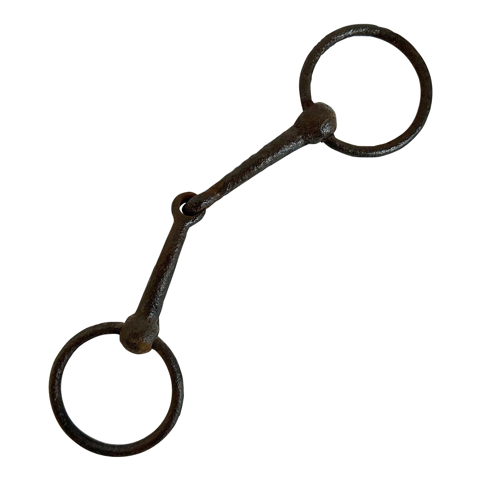 Antique Horse Snaffle Bit, 1910 Equestrian Table Decor | Chairish