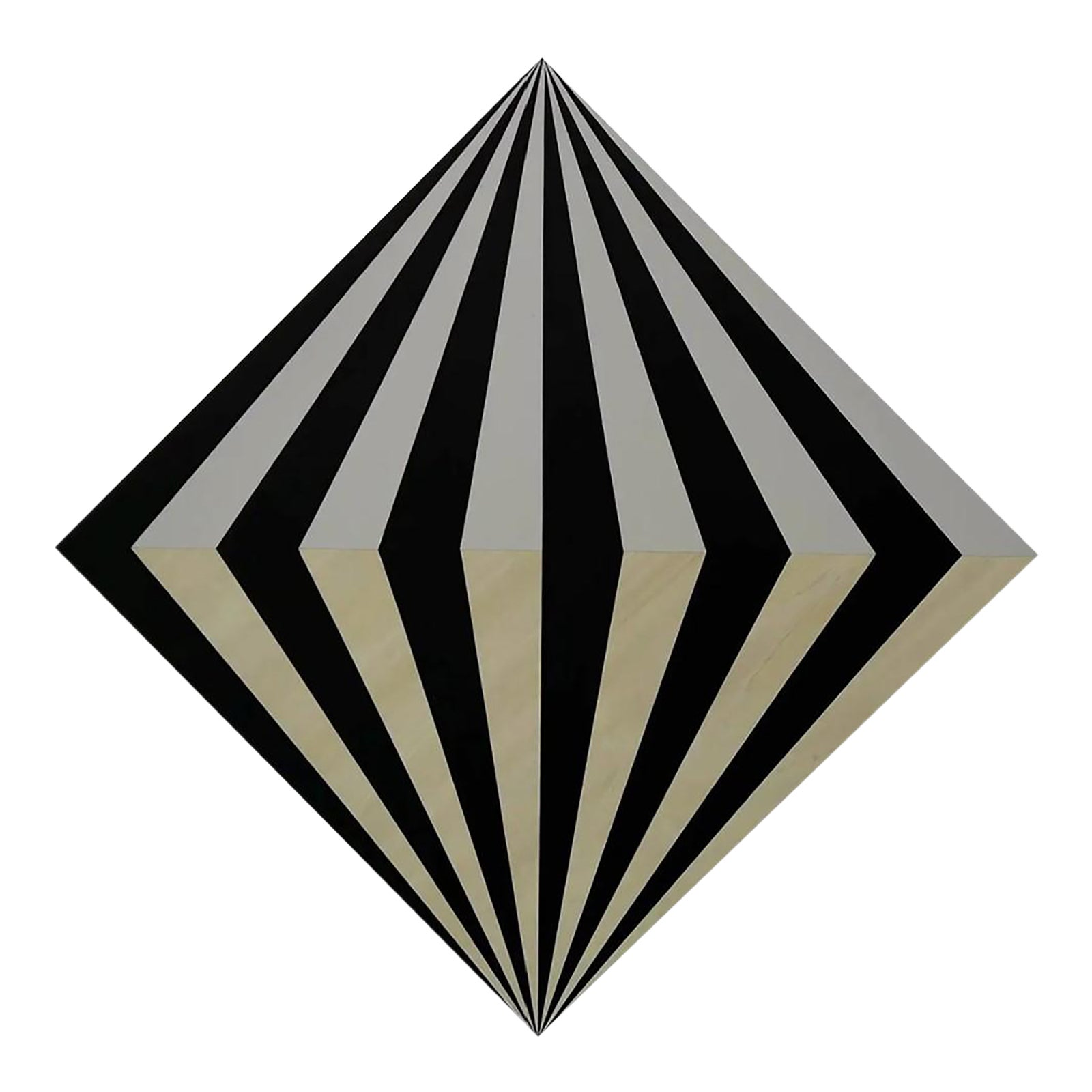 3 Dimensional Illusion Modern Painting by Artist Tony Curry | Chairish