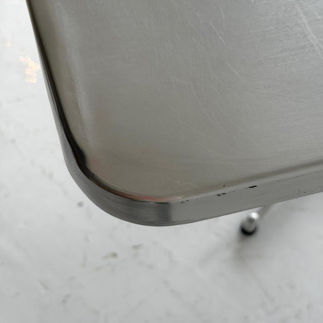 1990s Stainless Steel Industrial Dining Table/Desk | Chairish