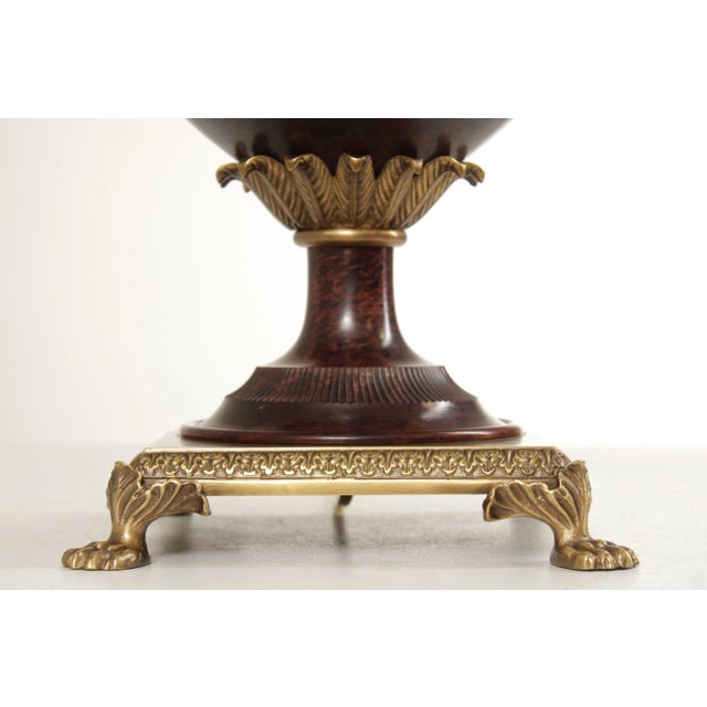 Early 21st Century Neoclassical Style Brass Mounted Vasiform Table Lamp ...