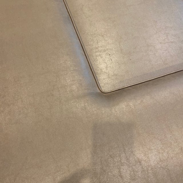 Leatherette Custom Coffee Table | Chairish