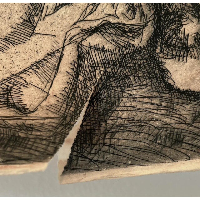 Midcentury Modern Matador and Bull Etching C.1950 | Chairish