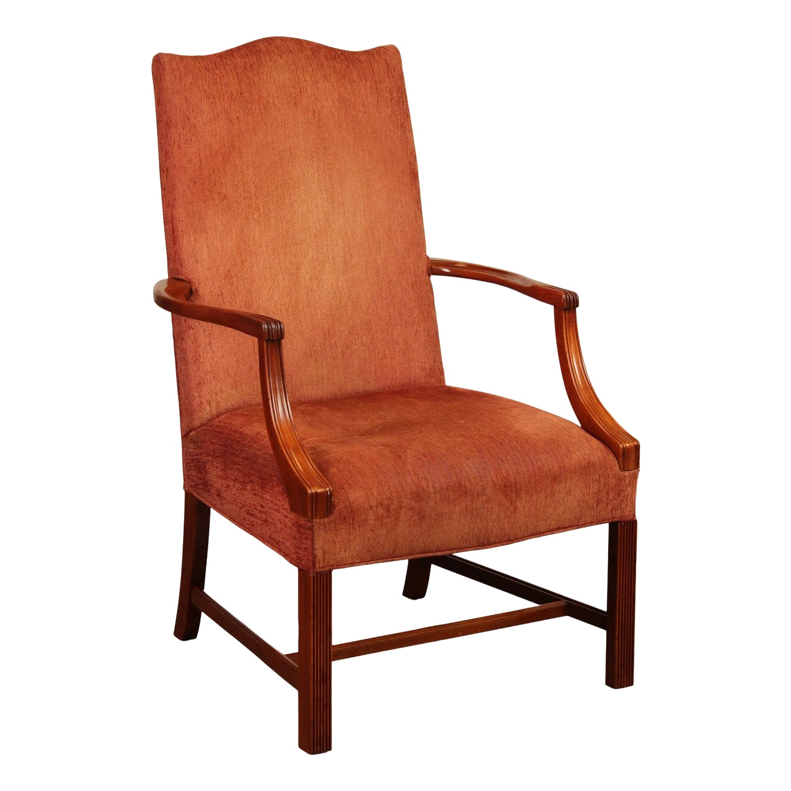 Councill Carved Mahogany Martha Washington Chair