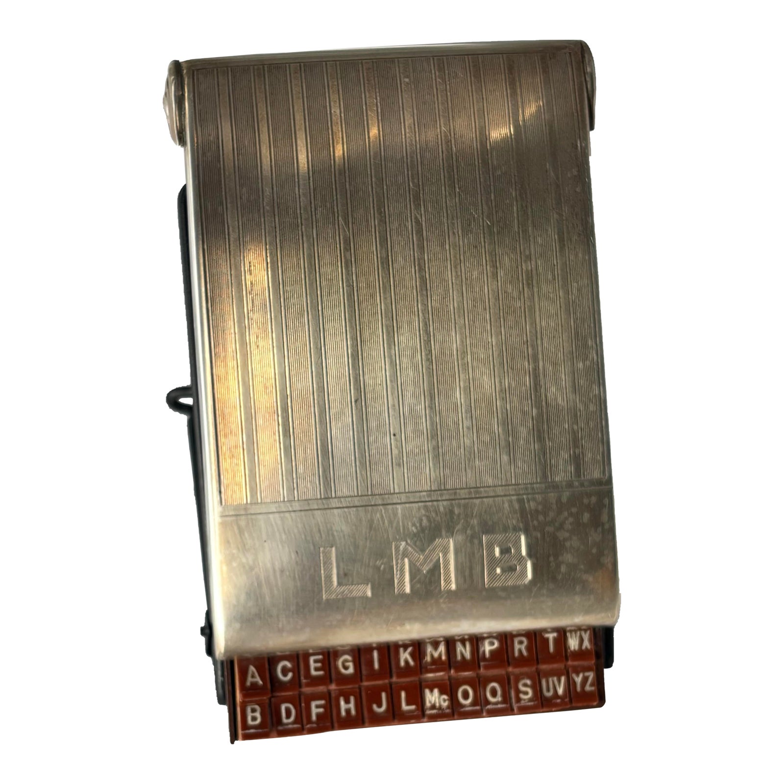 Mid-Century Sterling Silver Bates MFG Co. Pressalist Model ‘S’ List ...