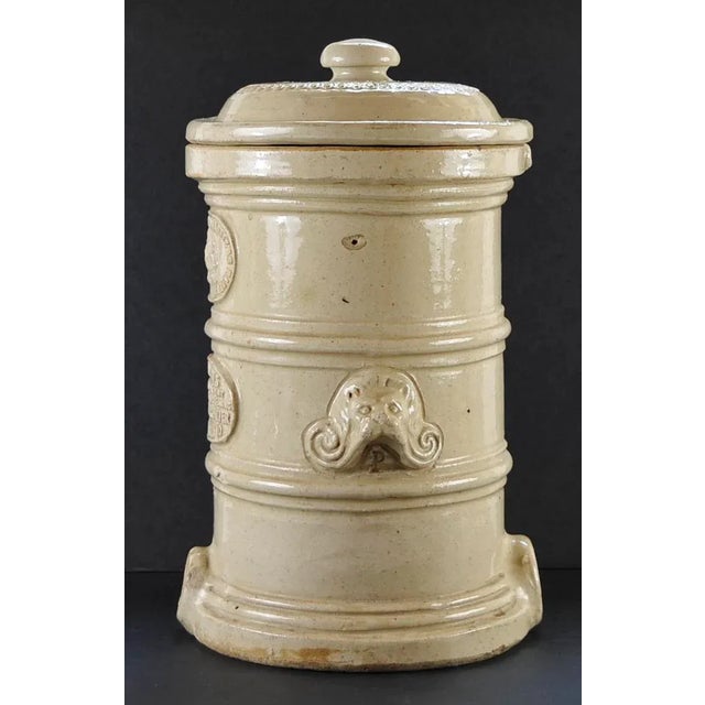 Vintage English Stoneware Water Filter | Chairish