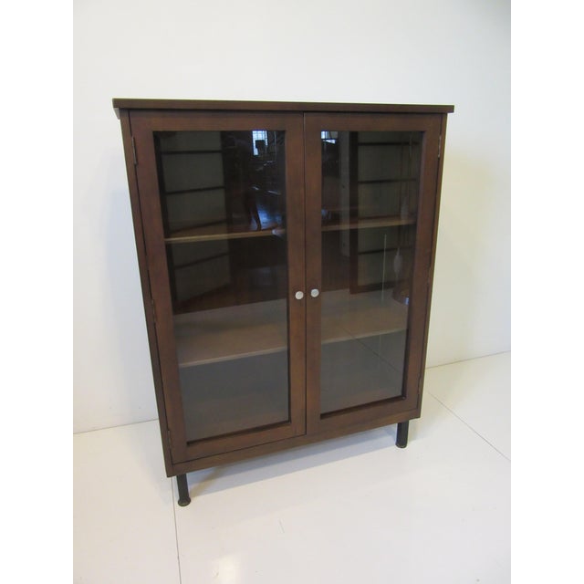 Mid-Century Modern Walnut Bookcase | Chairish