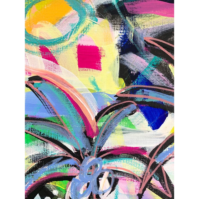 “Palms #19” Abstract Painting by Christina Longoria | Chairish