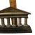 Antique Cast Iron Greek Parthenon Classical Columns Temple Bookends- a ...