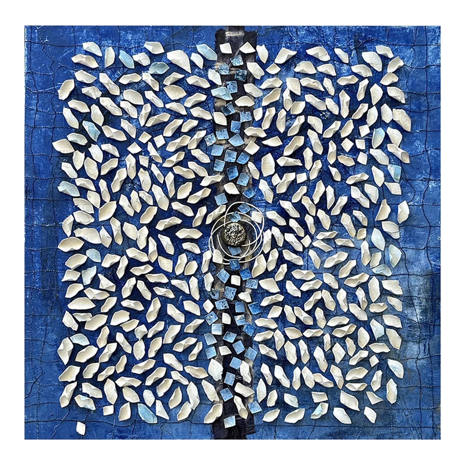 Kathleen Kane-Murrell Unique Abstract Painting, "Charmed" | Chairish