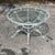 Vintage Coastal Wrought Iron Scroll Dining Table | Chairish