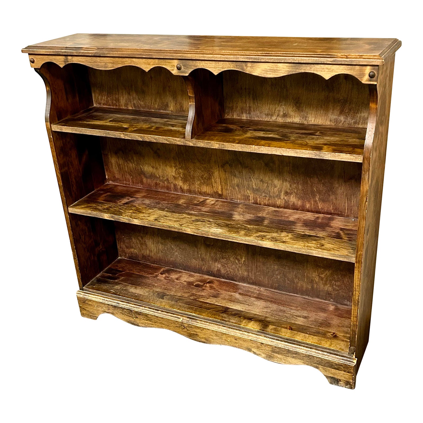 Late 20th Century Pine Bookcase | Chairish