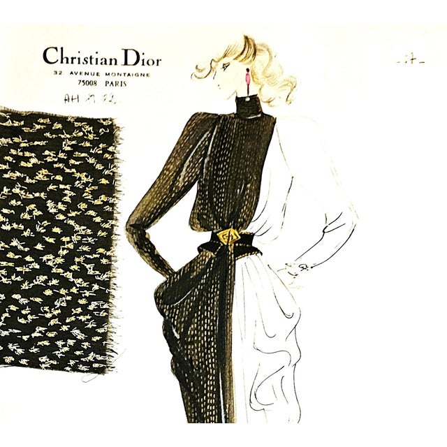 1981-82 Very Rare Christian Dior Design by the House of Dior With ...