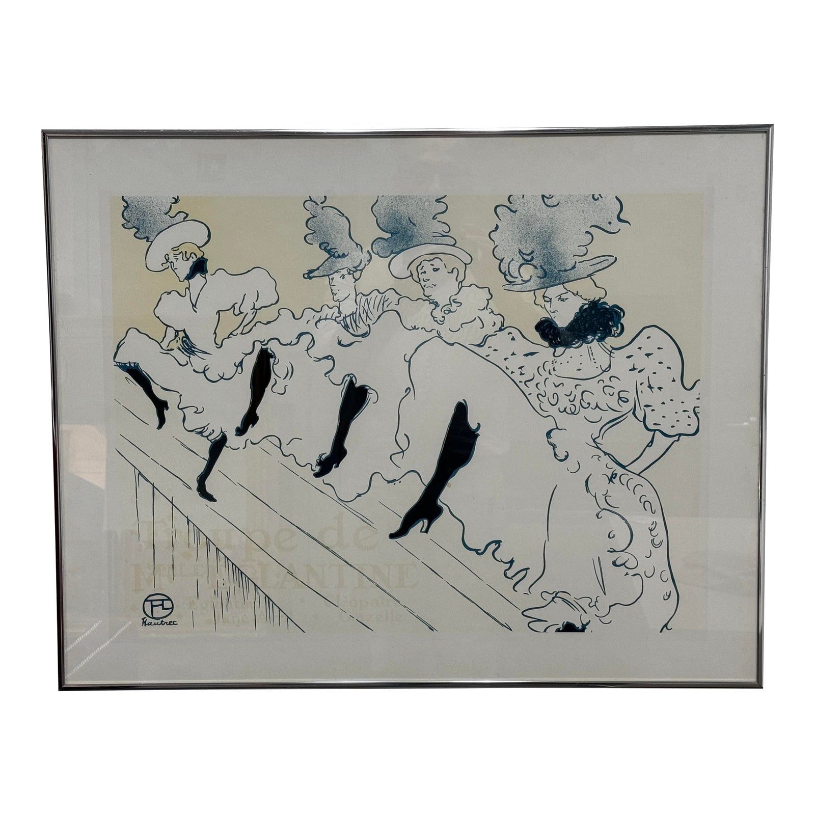 Troupe De Mademoiselle Eglantine by Henri De Toulouse-Lautrec | Chairish