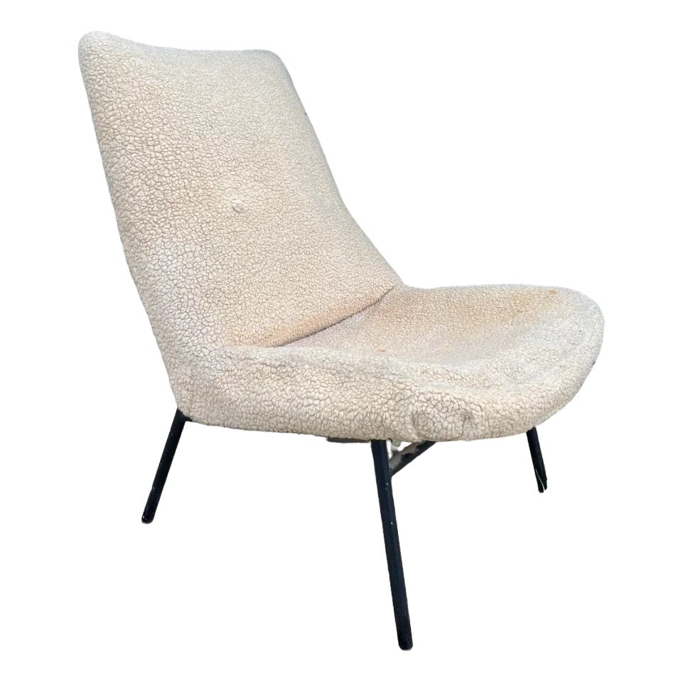 SK660 Driver Lounge Chair by Pierre Guariche, 1950s | Chairish